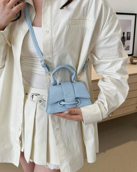 Blue Mini Patty Purse – Defense Queens