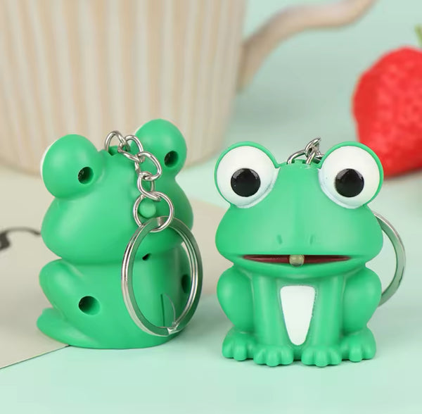 Frog Light Up Keychain – Defense Queens