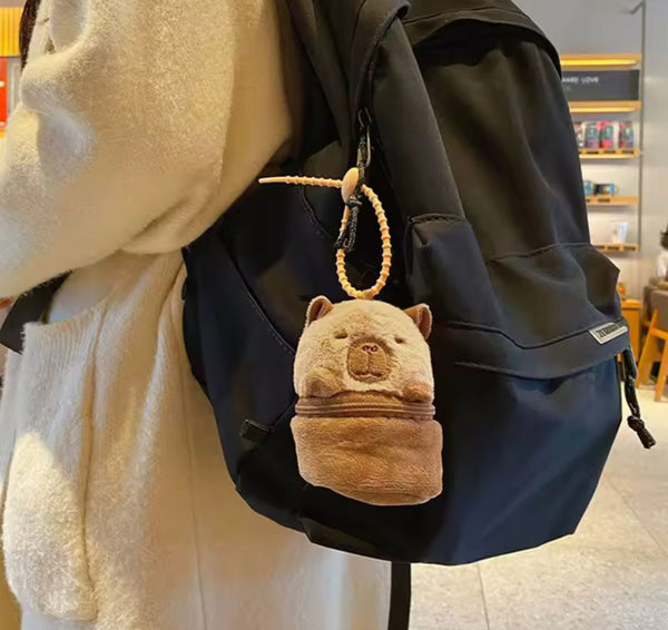 Capybara Plush Mini Bag – Defense Queens