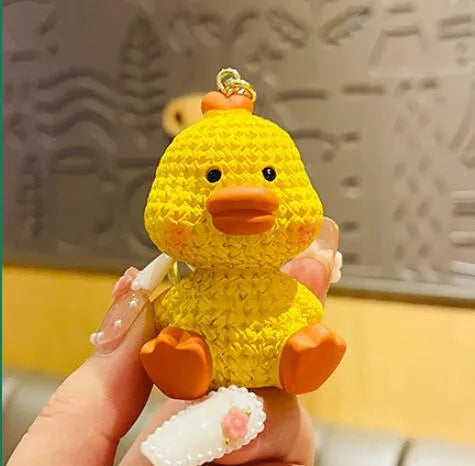 Yellow Duck Keychain – Defense Queens