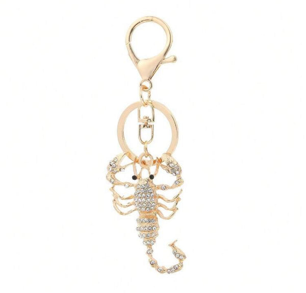 Scorpion Charm Keychain – Defense Queens