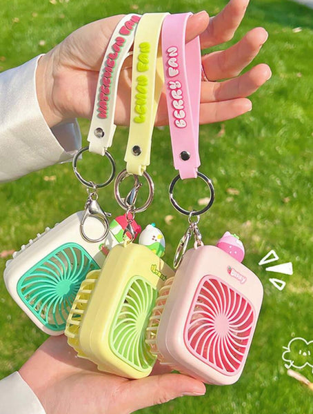 Watermelon Portable Handheld Fan Keychain – Defense Queens
