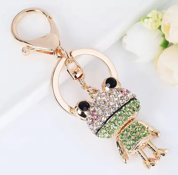 Frog Bling Keychain – Defense Queens
