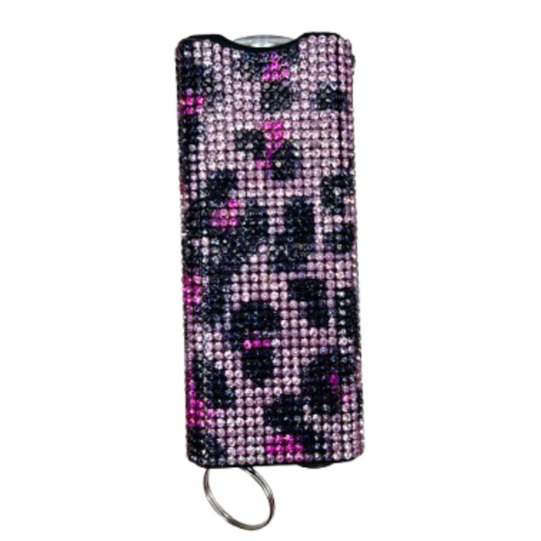 Pink Leopard Bling Taser (Stun Gun) – Defense Queens