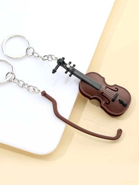 Violin 2 Piece Keychain – Defense Queens
