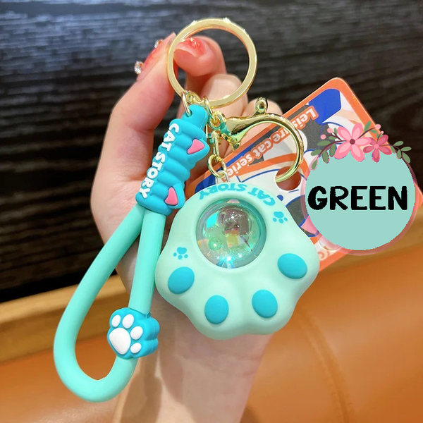 Cat Paw Light Keychain – Defense Queens