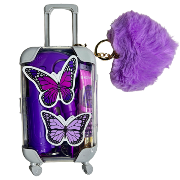 Purple Butterfly Self Defense Suitcase – Defense Queens