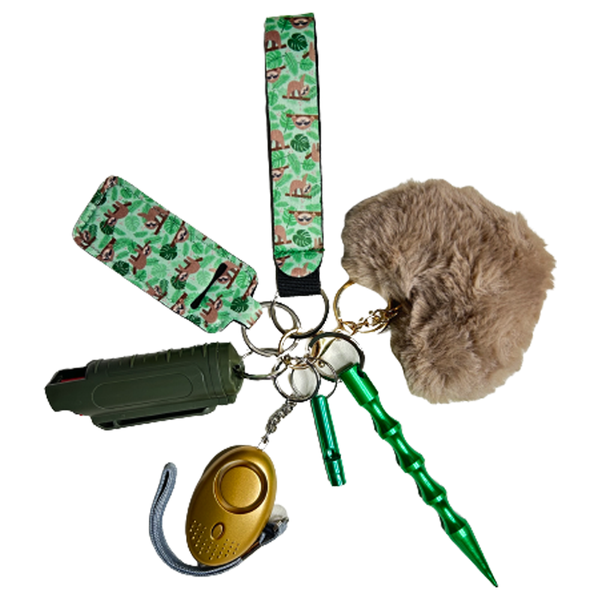 Sloth Self Defense Keychain – Defense Queens