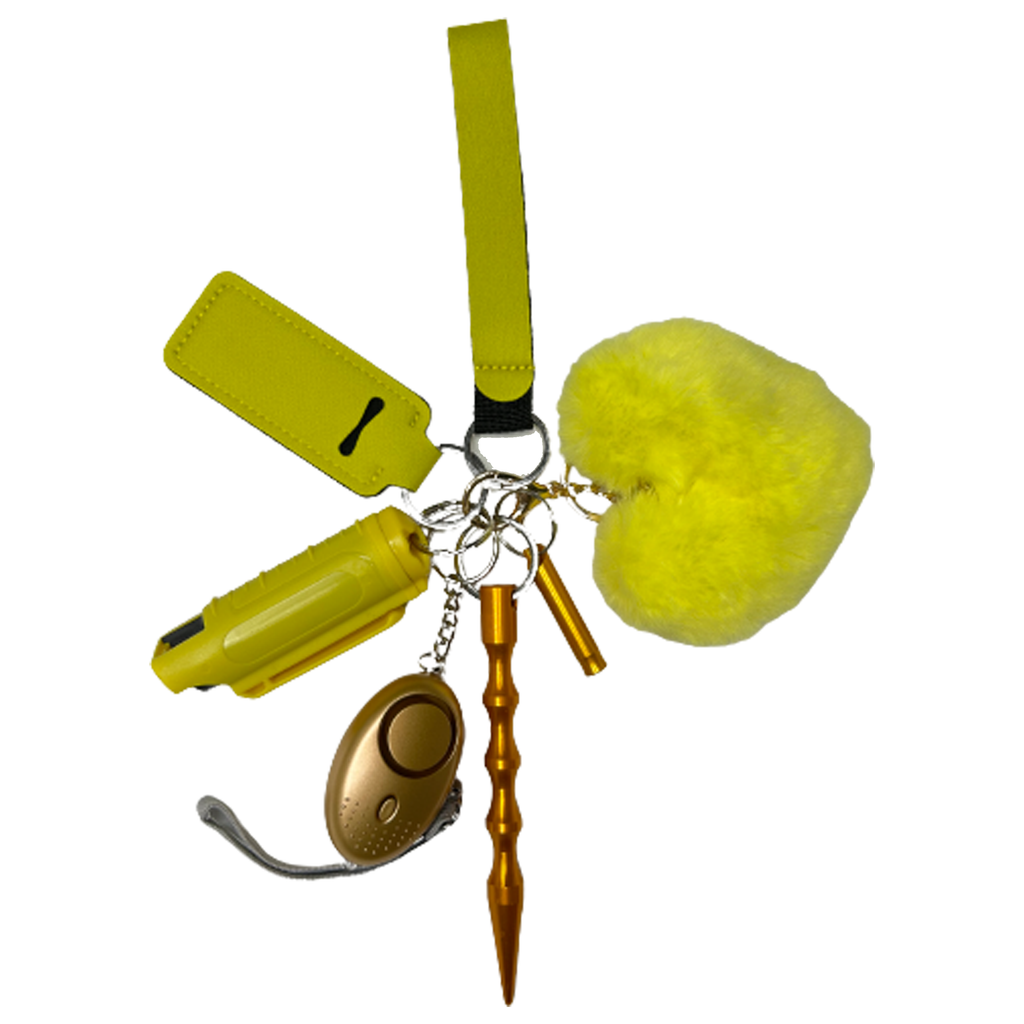 Yellow Queen Self Defense Keychain – Defense Queens