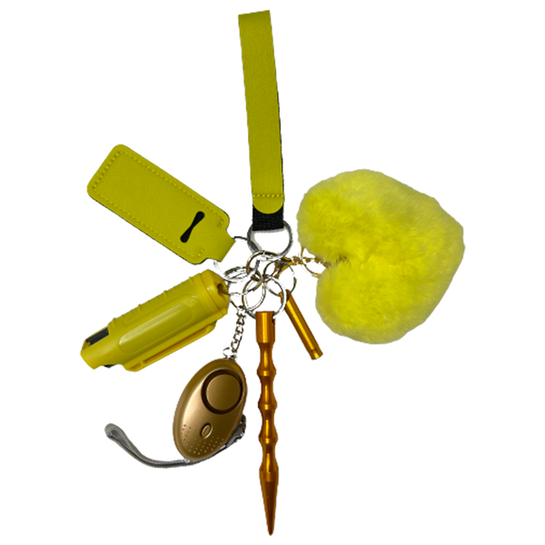 Yellow Queen Self Defense Keychain – Defense Queens